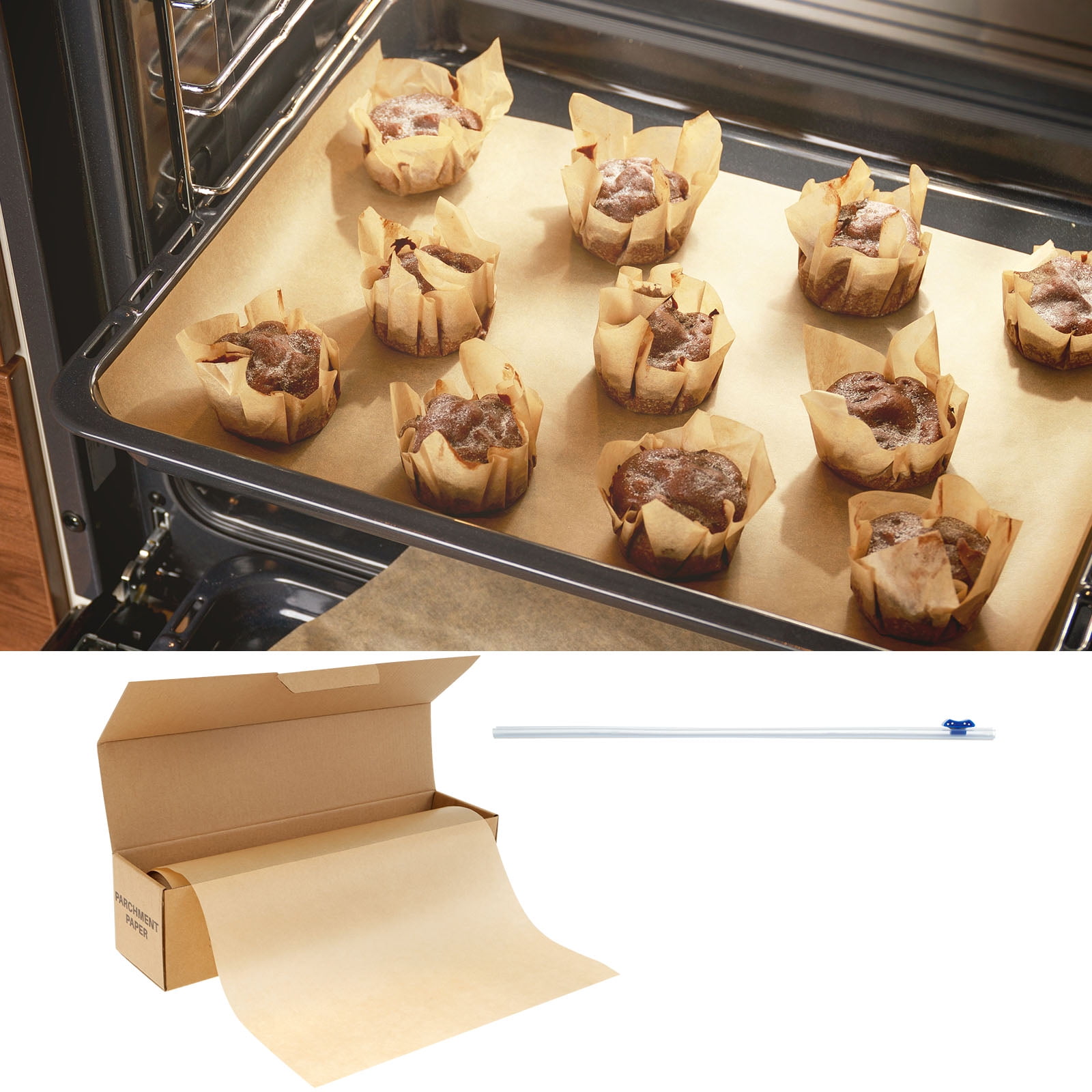 Wekvgz Parchment Paper Roll Double Sided Parchment Paper Waterproof ...