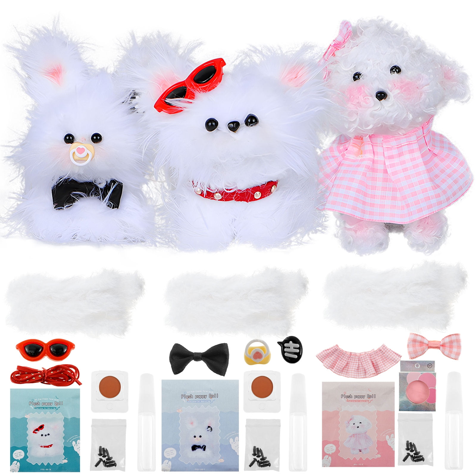 Wekvgz Pipe Cleaners Craft Kit DIY Pipe Cleaners Set for Craft ...