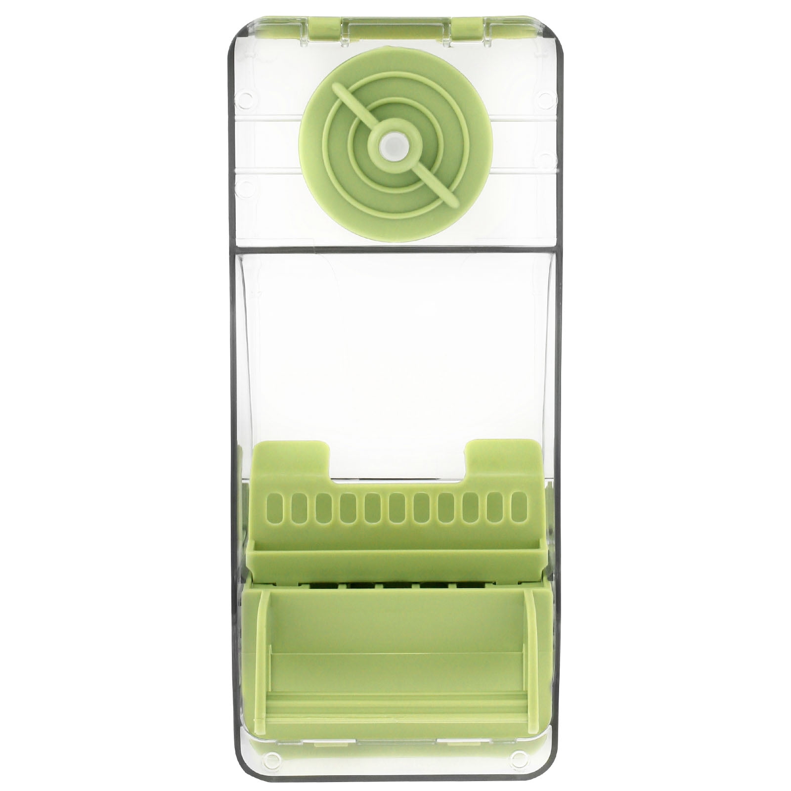Wekvgz Plastic Automatic Bird Feeder With Perch Large Capacity No Mess ...