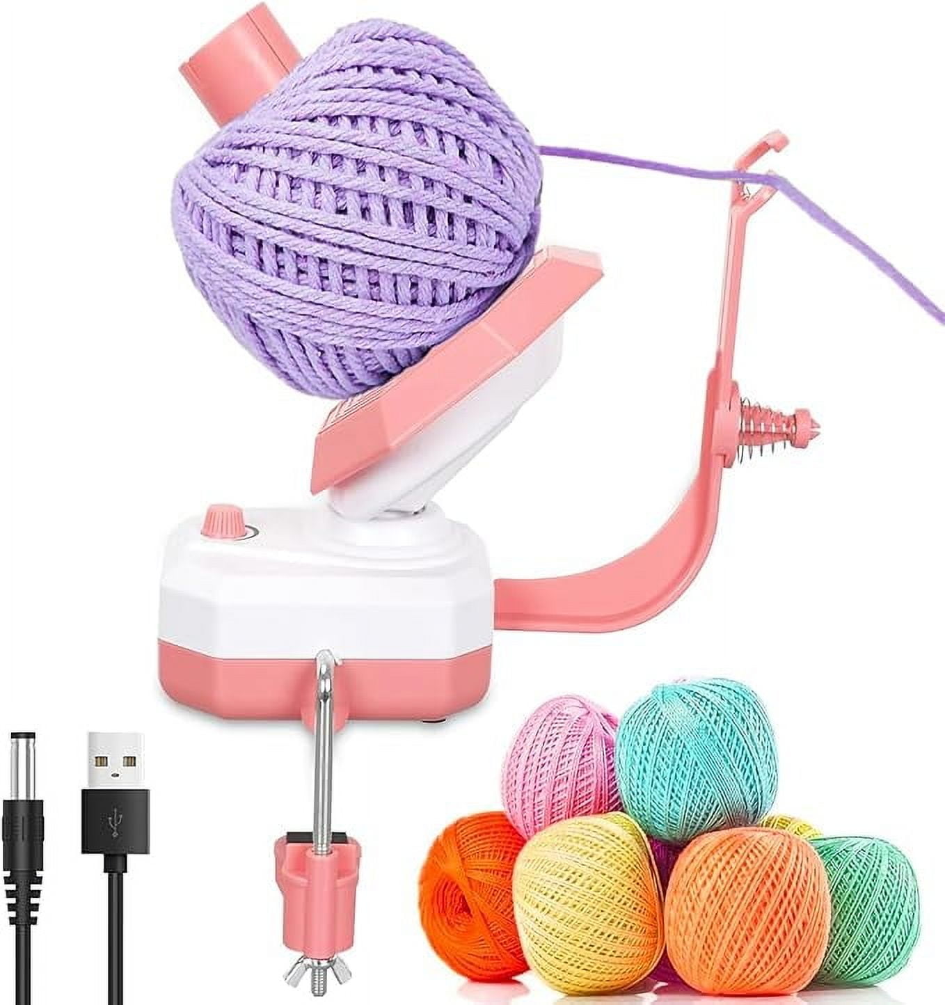 Wekvgz Plastic Electric Wool Winder for Crocheting Motor Drive ...