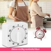 SANWOOD Long Ring Mechanical Timer, 60 Minutes Portable Kitchen Dial ...