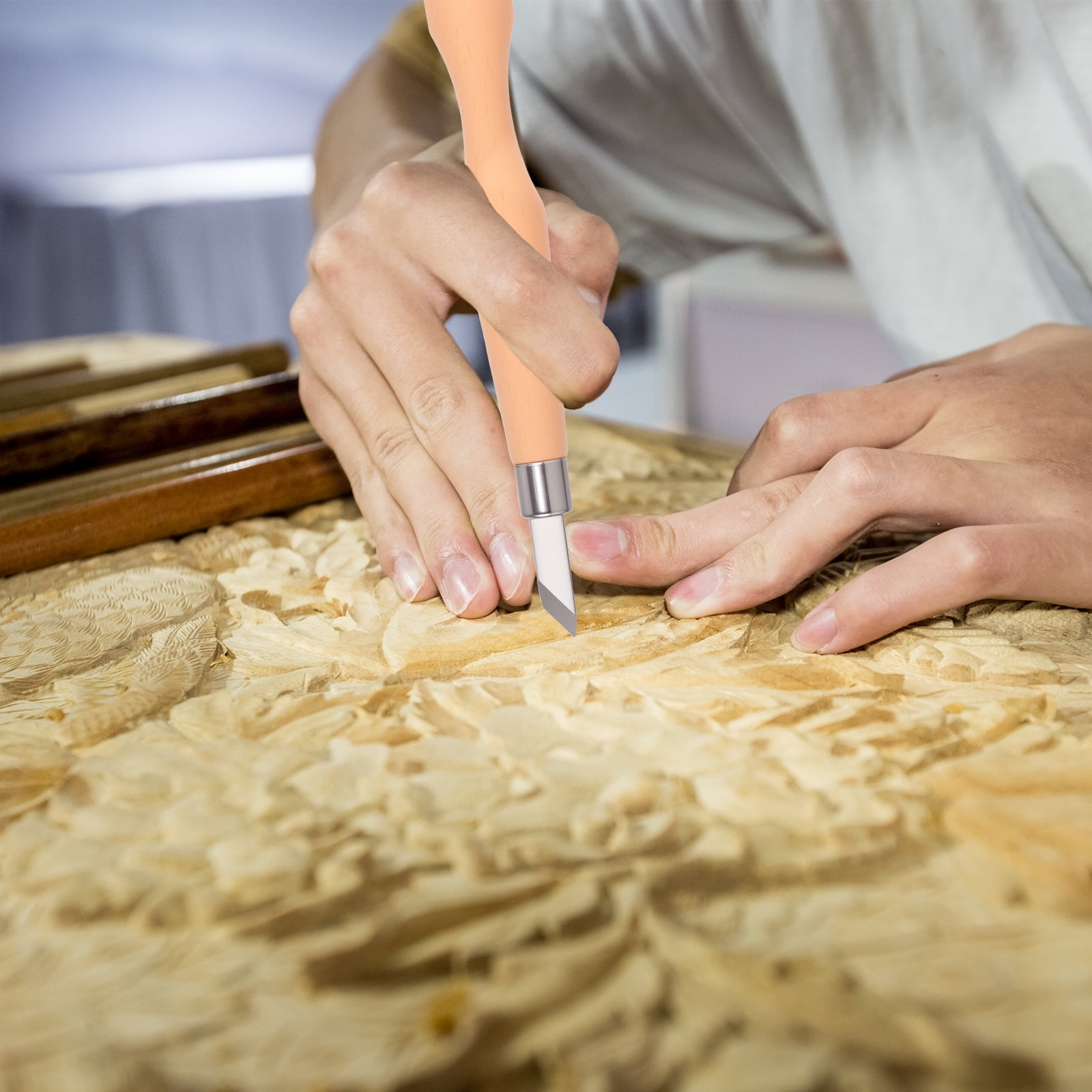 Wekvgz Portable Wood Whittling Kit for Beginners Professionals ...