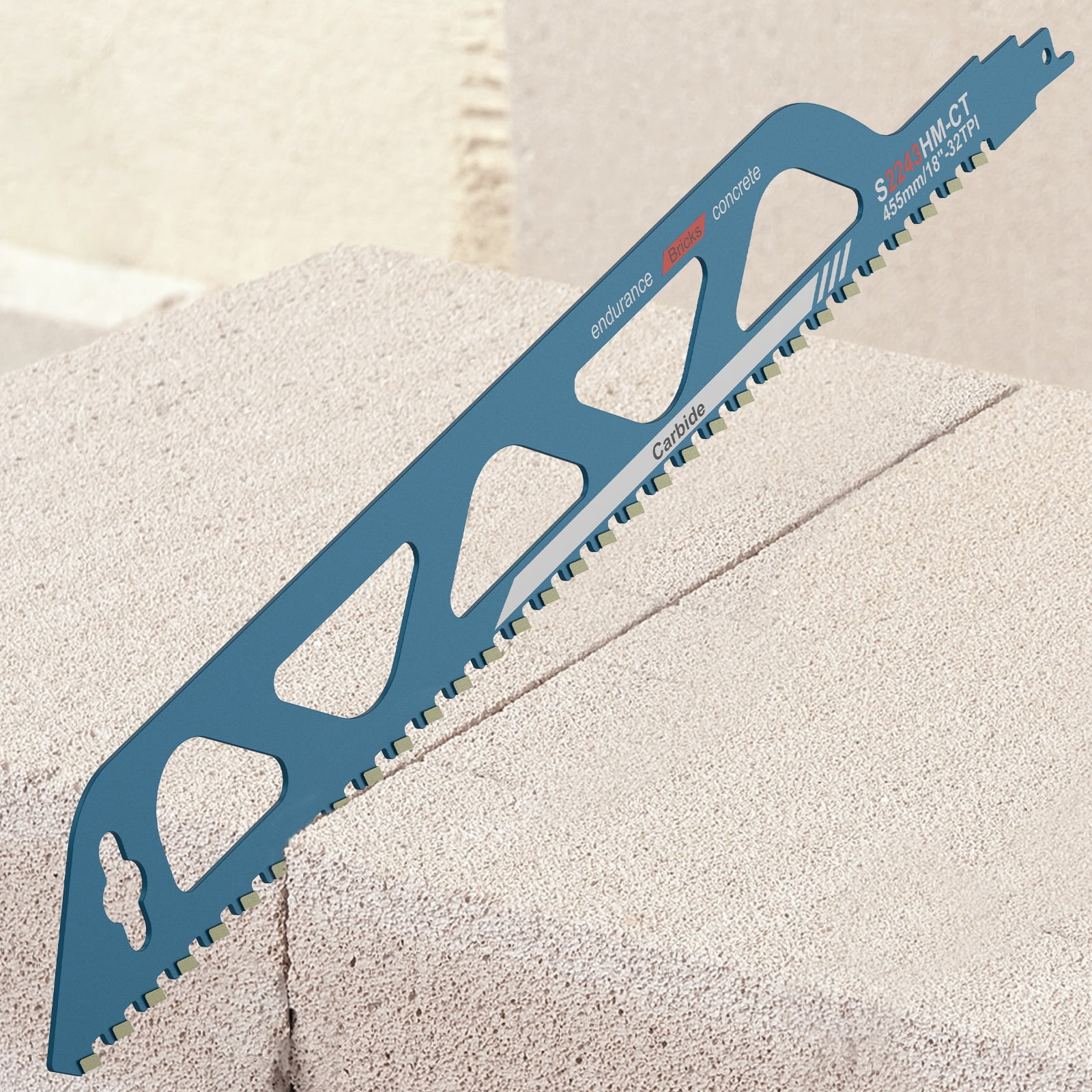 Wekvgz Reciprocating Saw Blade 10/12/18/20inch Universal Cutting Recip ...