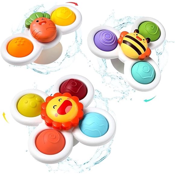 Suction Cup Bath Toys