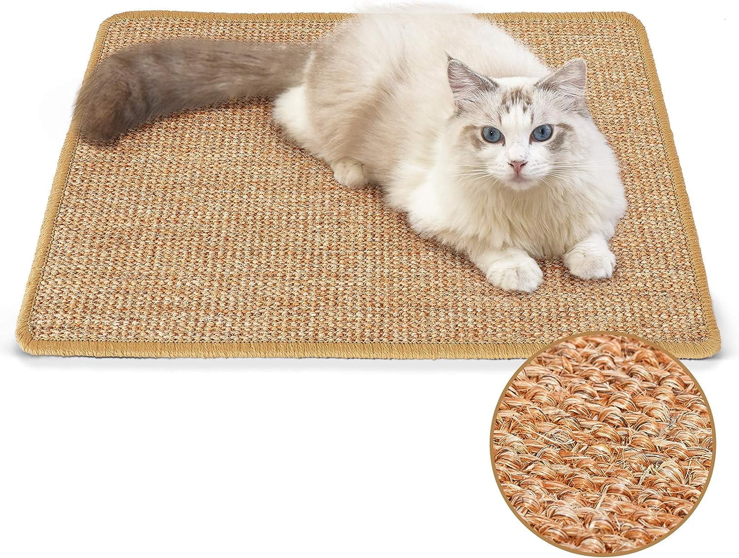 Wekvgz Scratch Pad, Durable Sisal Cats Scratcher, Scratchers for Indoor ...