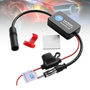 Car Radio Am Fm Antenna Signal Amplifier Booster Vehicles