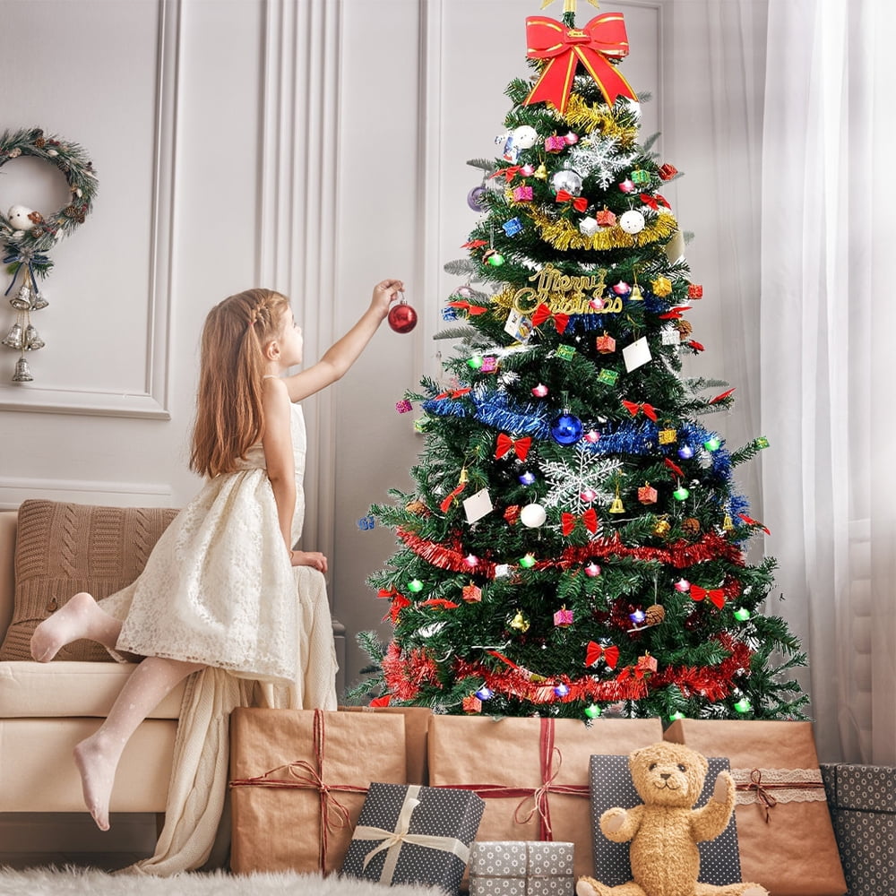 Welan 5ft Christmas Tree, Small Christmas Tree with Lights, 80+ DIY ...