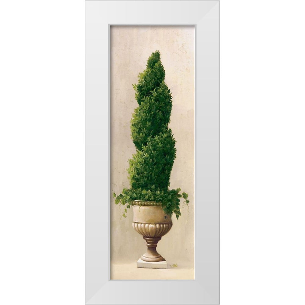 Welby 7x14 White Modern Wood Framed Museum Art Print Titled - Roman ...