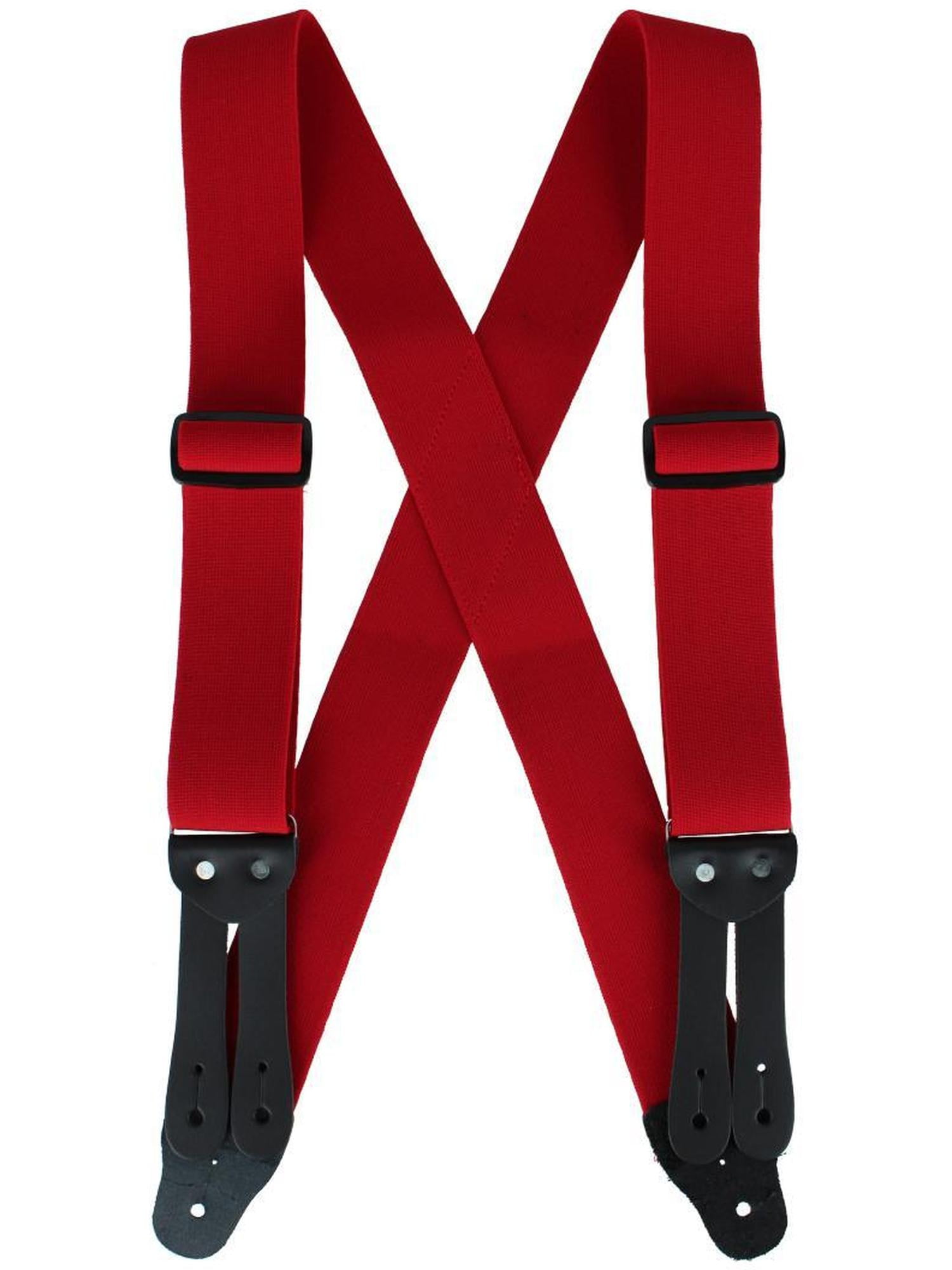 Welch 2 Inch Super Tuff Stuff X-Back Button On Work Suspender (Men ...