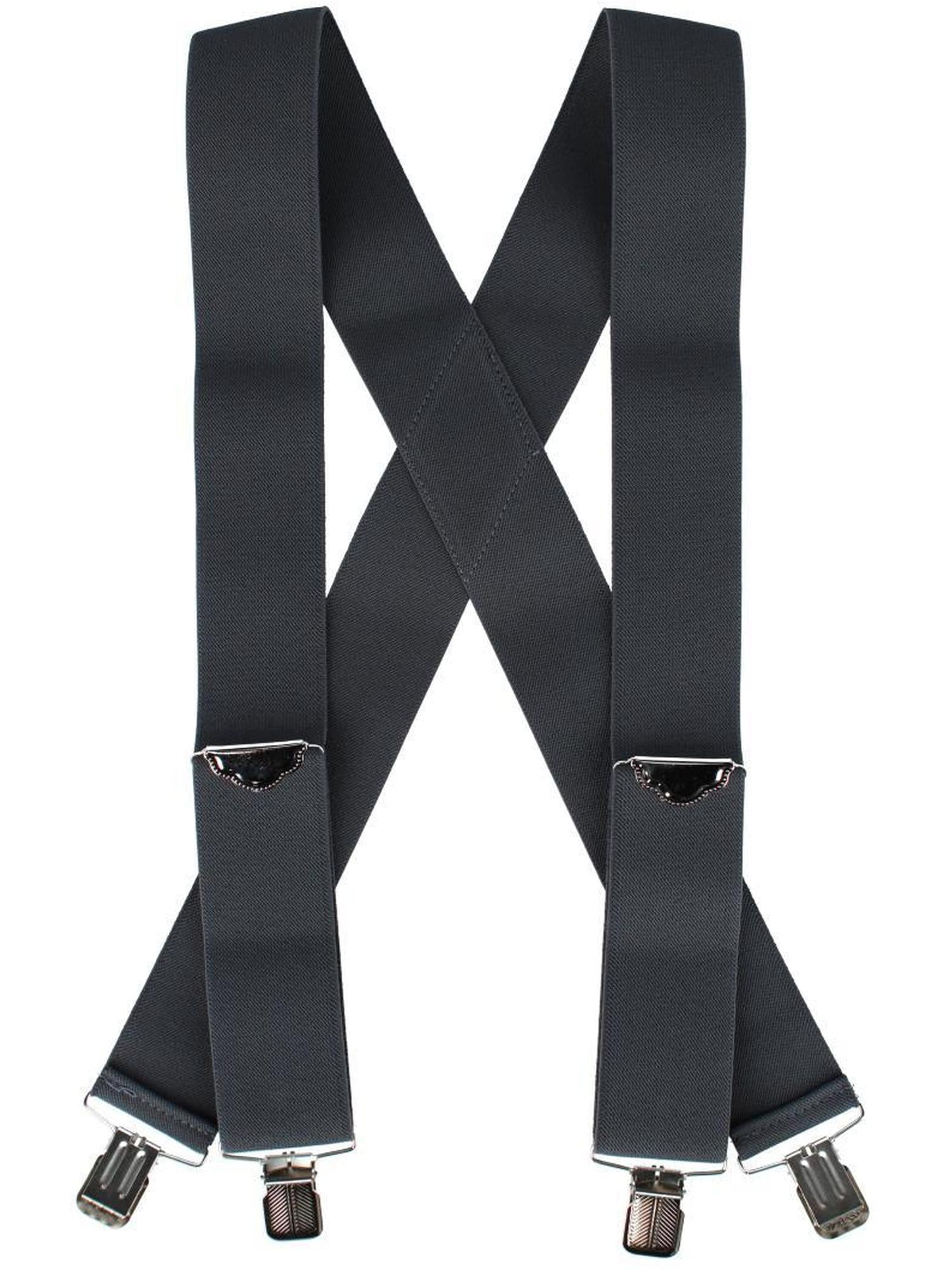 Welch 2 Inch Wide X-Back Casual Clip-End Suspender (Men) - Walmart.com