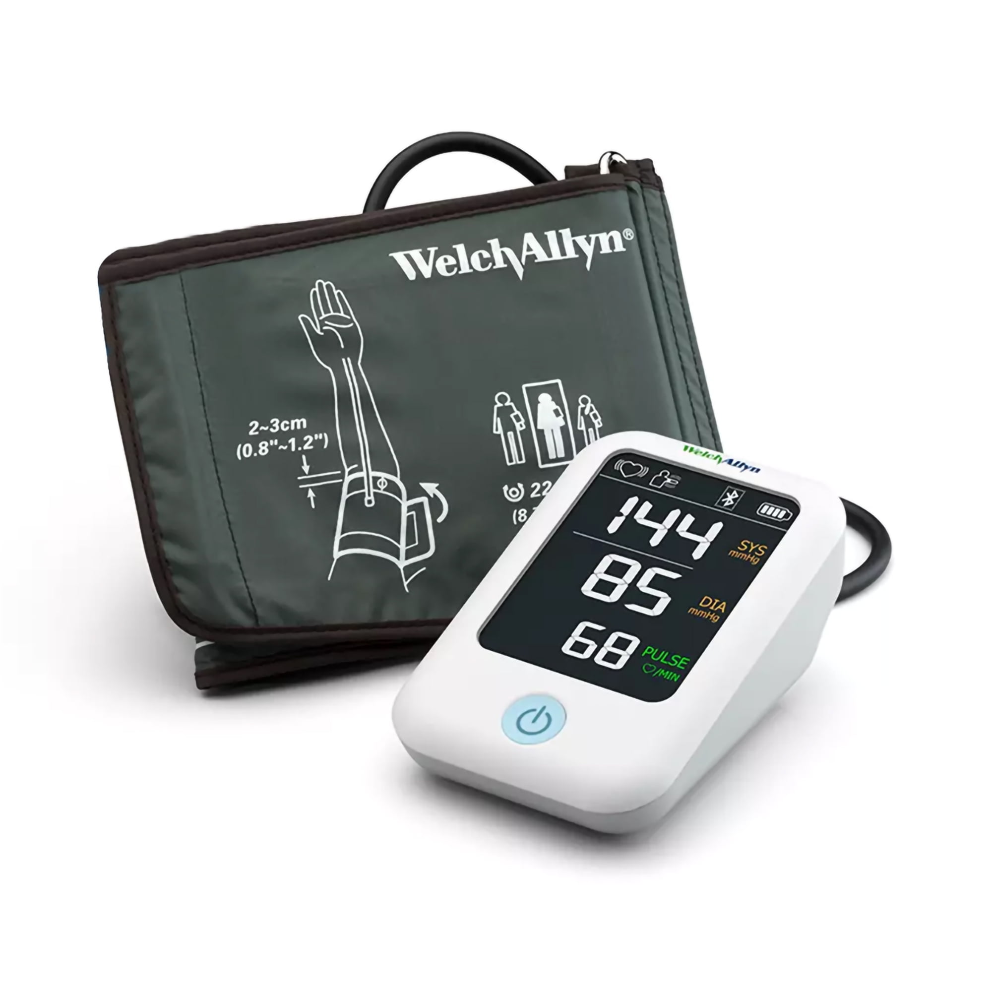 Welch Allyn Home Digital BP Machine, Large Cuff Arm Monitor, H-BP100SBP ...