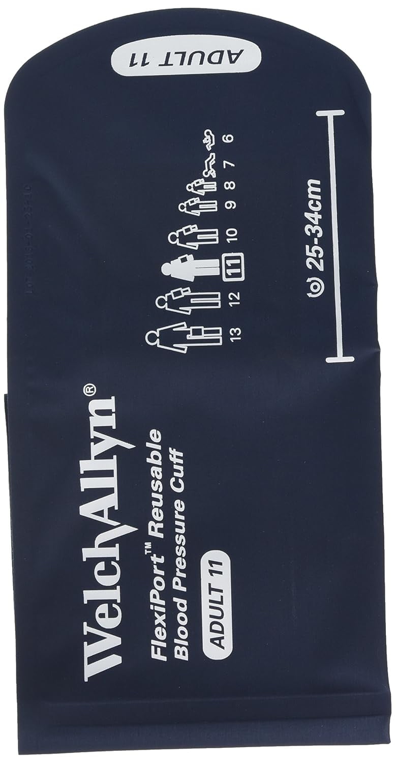 Welch Allyn REUSE-11-2SC FlexiPort Reusable Blood Pressure Cuffs with ...