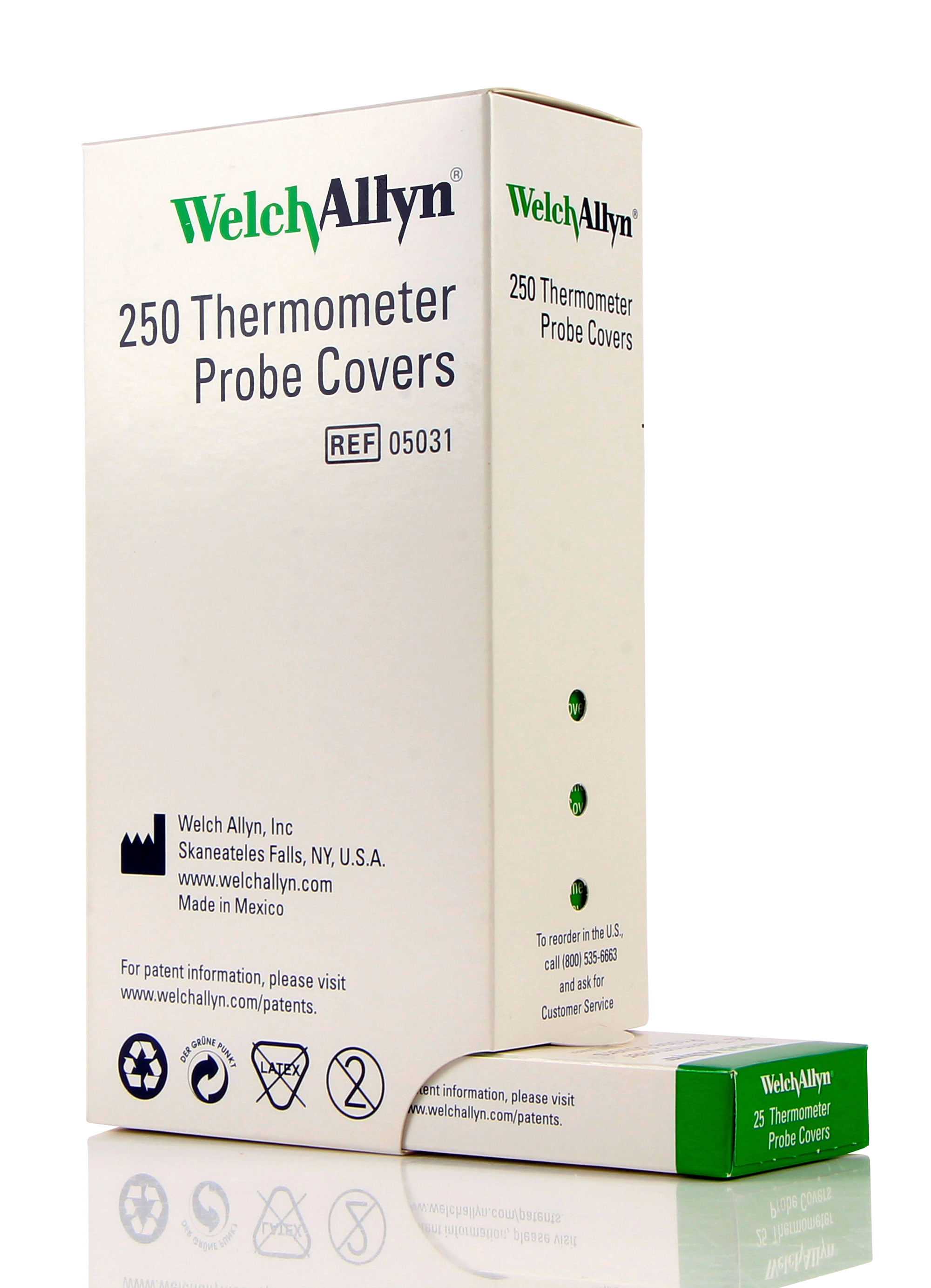 Welch Allyn Thermometer Probe Covers for Suretemp - Box of 250 ...