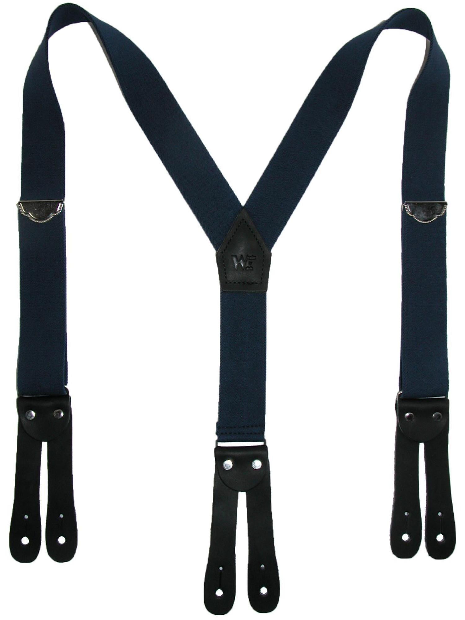 Welch Elastic Button-End Y-Back Suspenders (Men Big & Tall) - Walmart.com