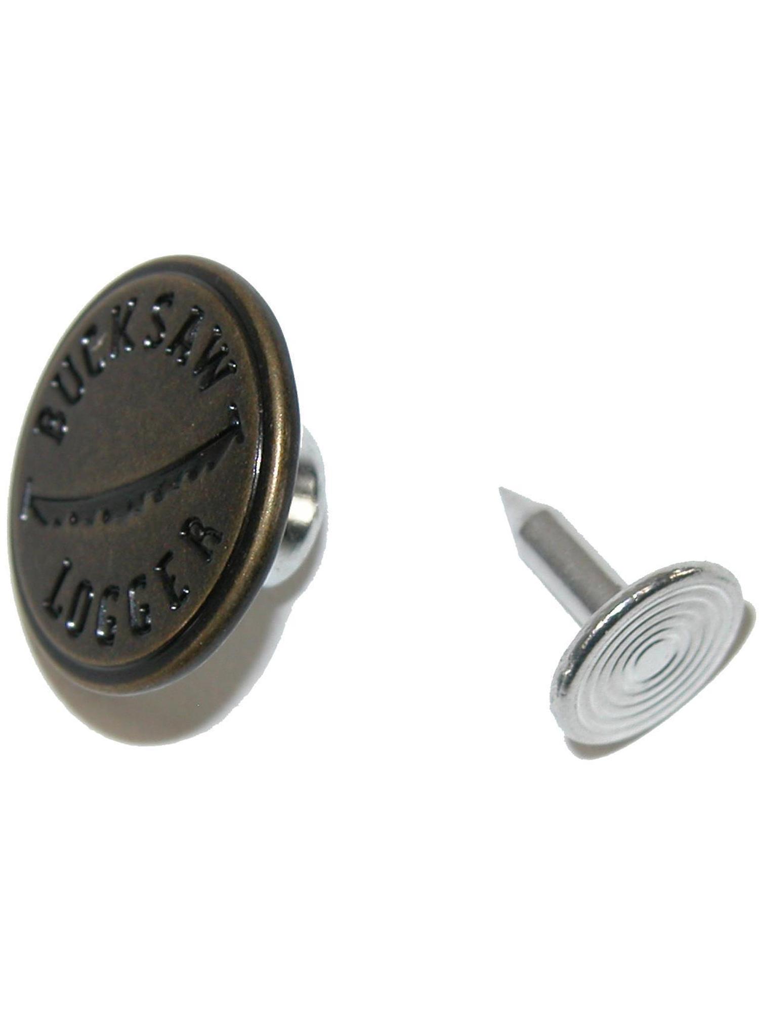 Welch Men's Metal Bachelor Buttons for Pants Suspenders - Walmart.com