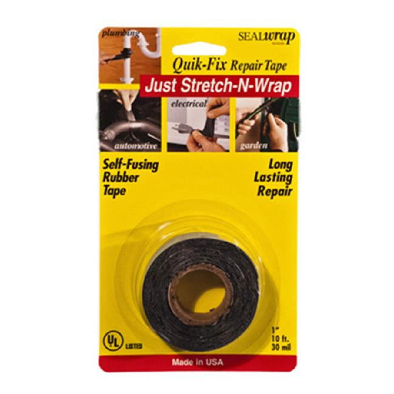 Welch & Wilson Sealwrap 800640 1 in. x 10 ft. Self Fusing Heavy Duty ...