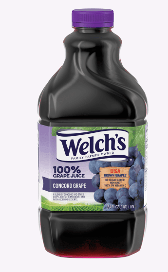 Welch's 100% Juice 64 oz 3 Packs - Purple Grape, White Grape, White ...