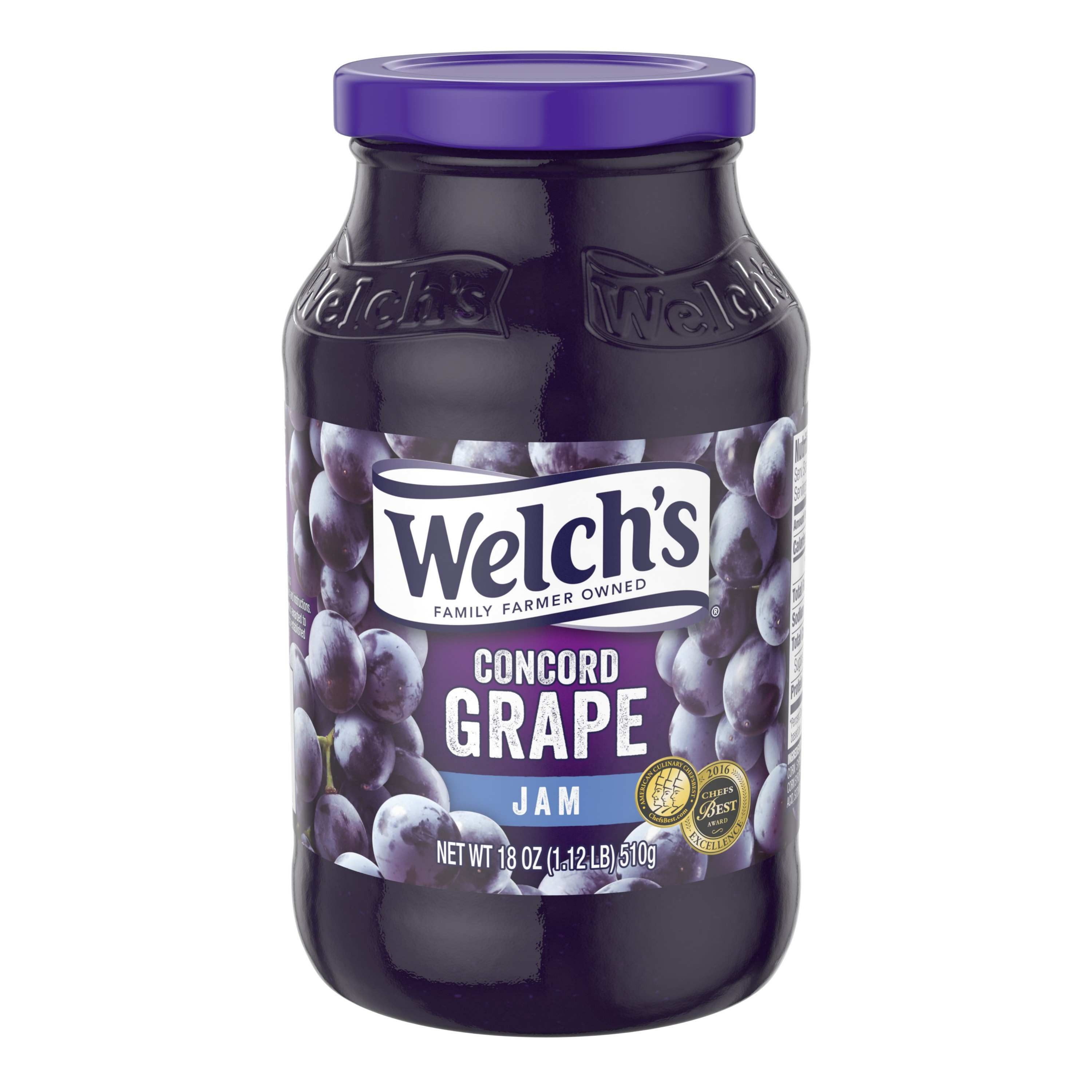 Welch's Concord Grape Jam, 18 oz - Walmart.com