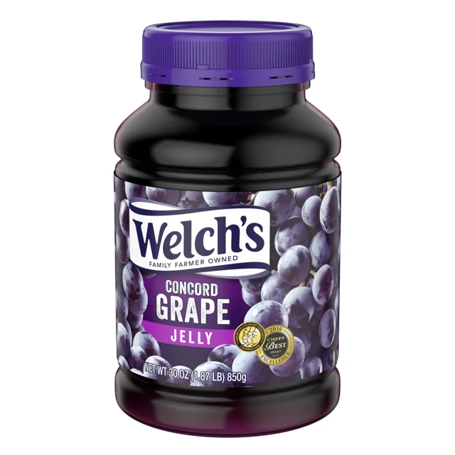 Welch's Concord Grape Jelly, 30 oz Jar - Walmart.com