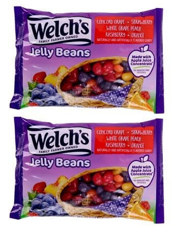 Welch's Fruit Flavor Jelly Beans, 2 Pack Candy Snacks & Sweets, by ...