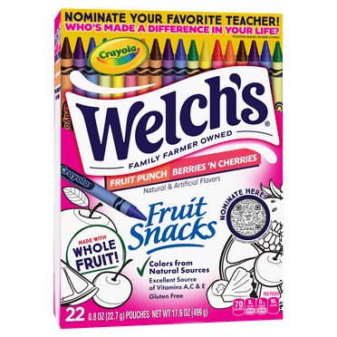 Welch's Juicefuls Fusions Gluten-Free Assorted Flavors Soft Fruit ...