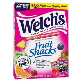 Welch's Easter Mixed Fruit Snacks, Real Fruit Ingredients, 13 oz, 26 ...