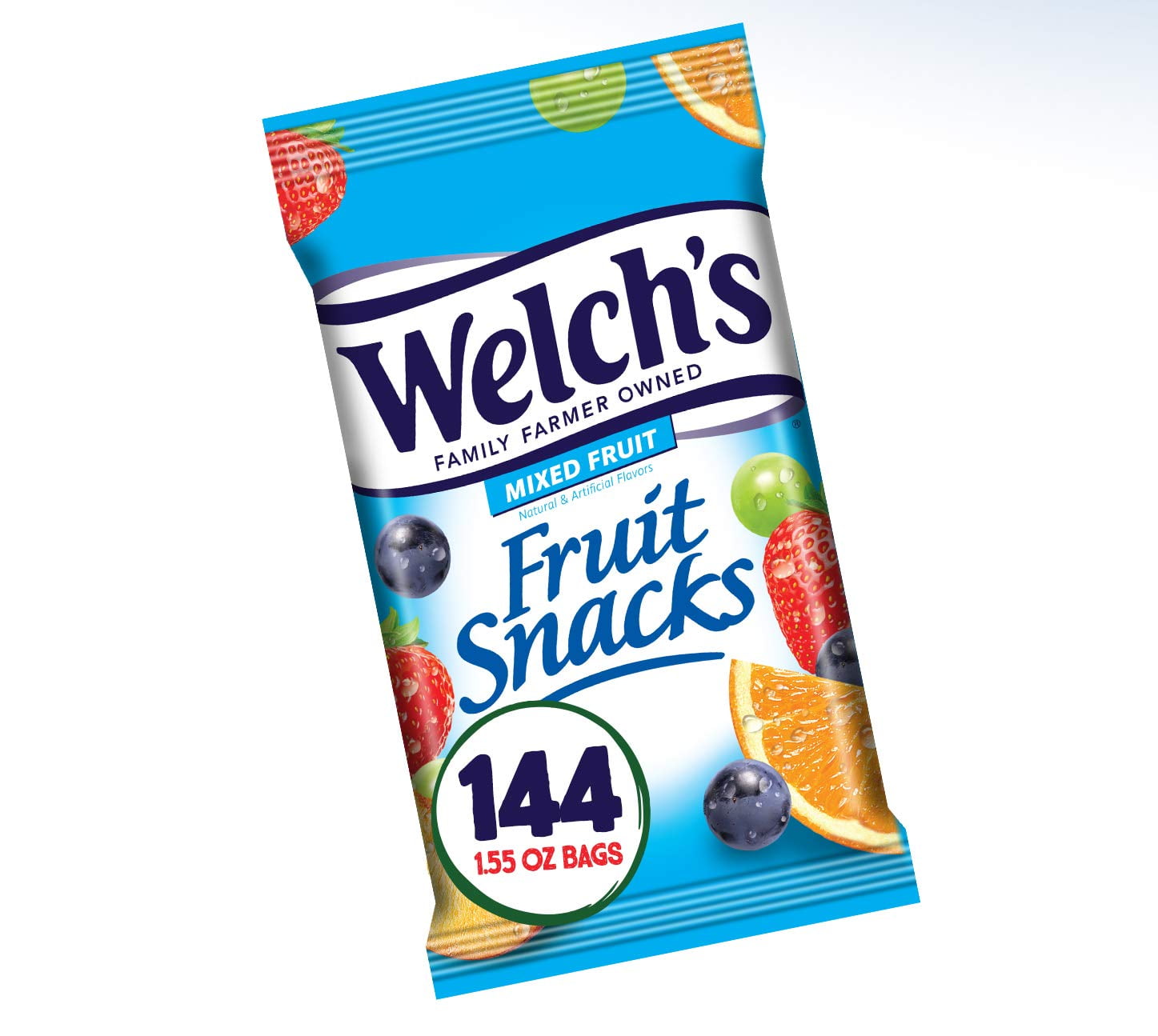 Welch,S Fruit Snacks, Mixed Fruit, Gluten Free, Bulk Pack, 1.55 Oz ...