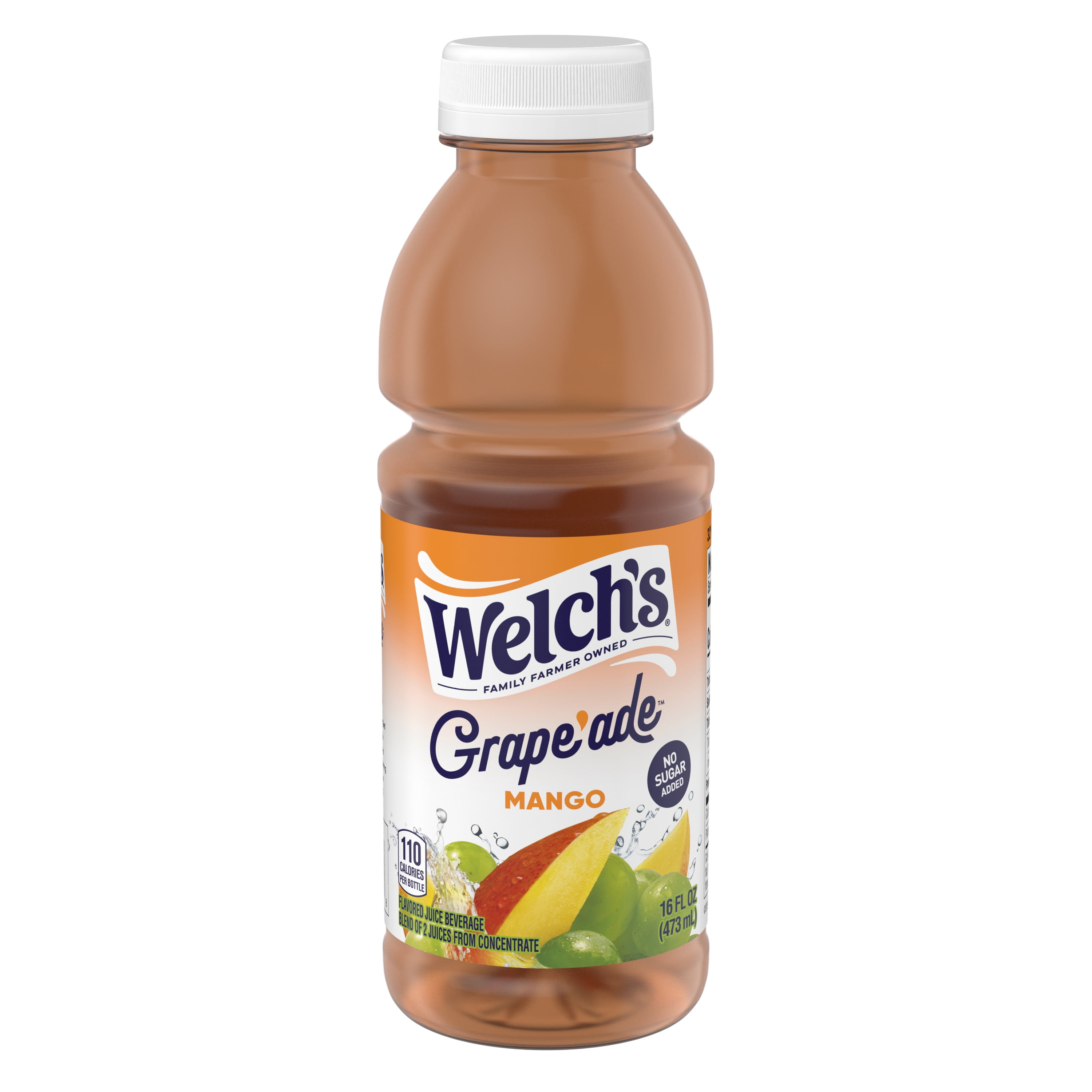 Welch's Mango Grape'ade Juice Beverage, 16 fl oz Bottle - Walmart.com