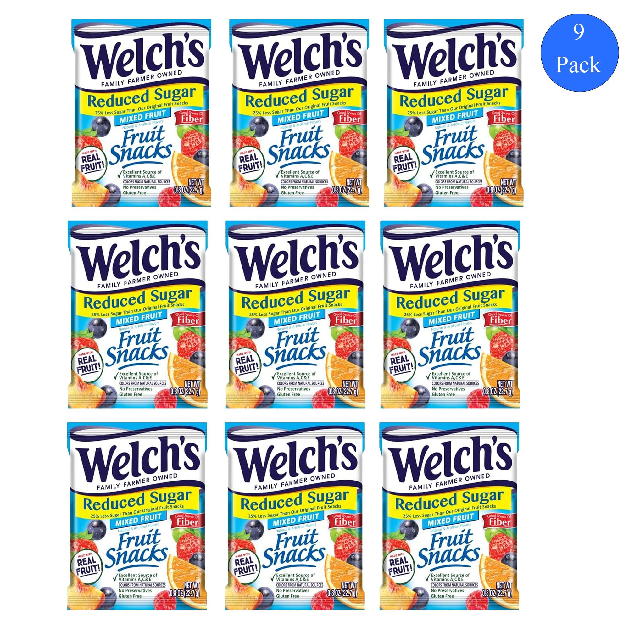 Welch's Mixed Fruit Snacks Where Fruit Is the 1st Ingredient, Gluten ...