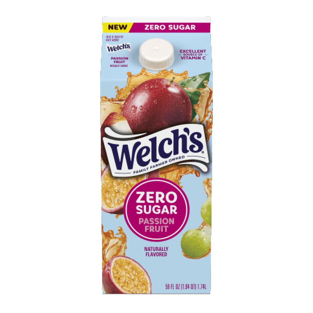Welch's Zero Sugar Passion Fruit Juice - Walmart.com