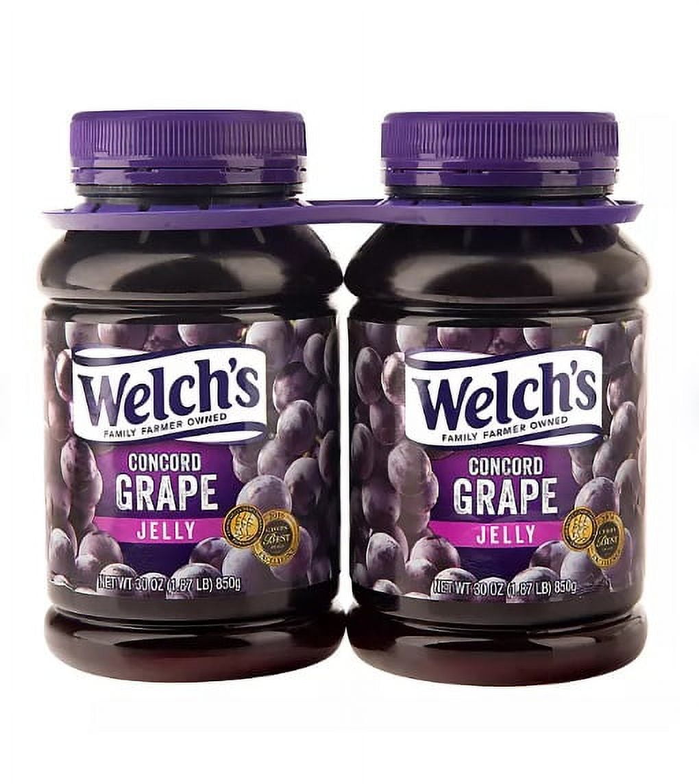 Welch's #1 Concord Grape Jelly, No Artificial, PB&J Perfect (30 oz., 2 ...