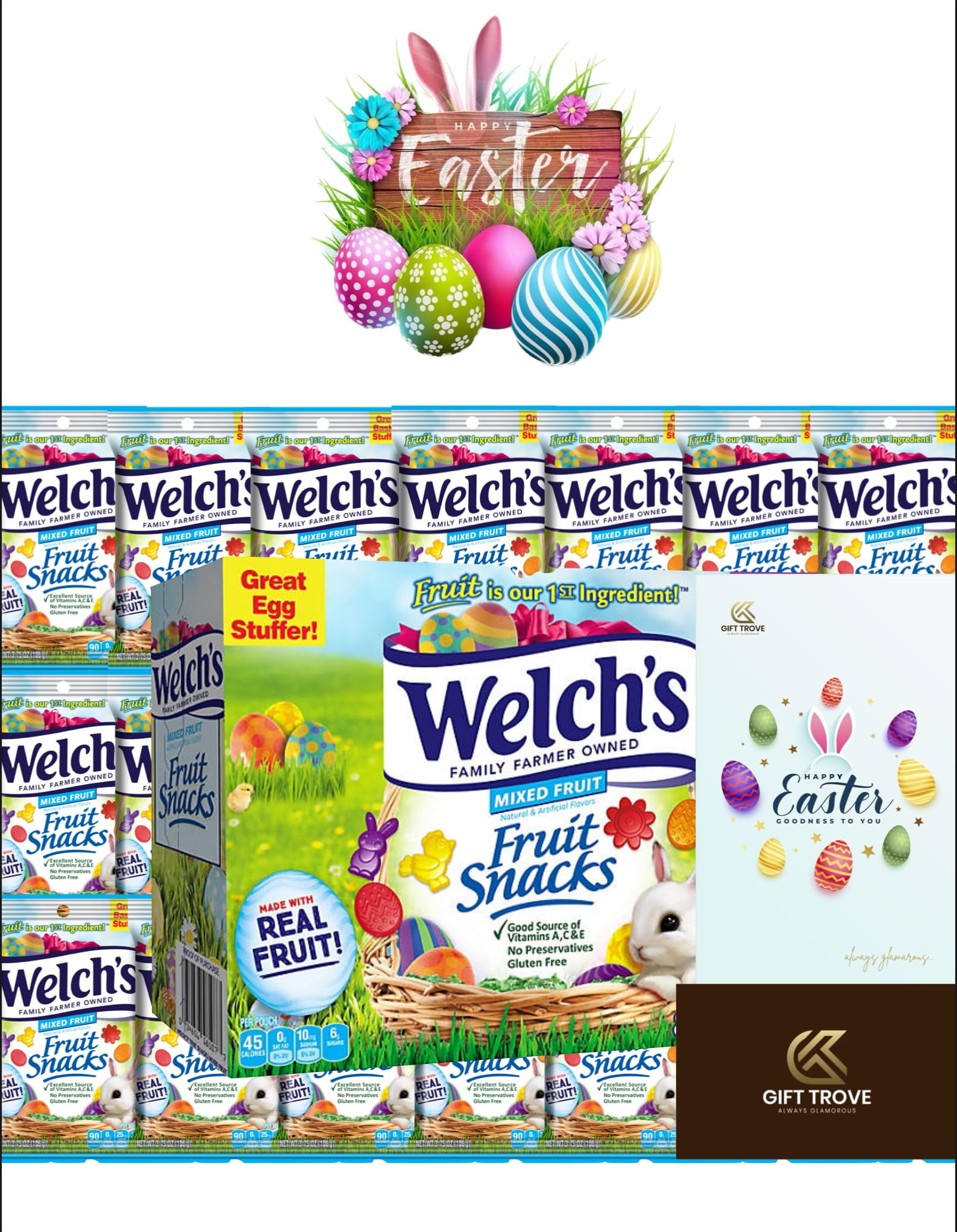 Welchs Fruit Snacks (30 KEF16 Pouches, Easter) - Walmart.com