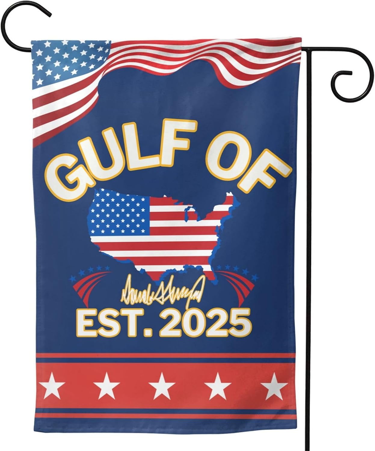 Welcome To America'S Gulf Garden Flag Gulf Of Usa Trump 2025 Mexico ...