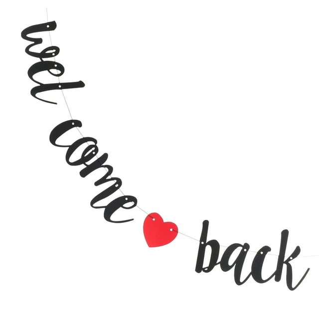 Welcome Back Banner for, Black Sign Banner, Homecoming Day, Back to ...