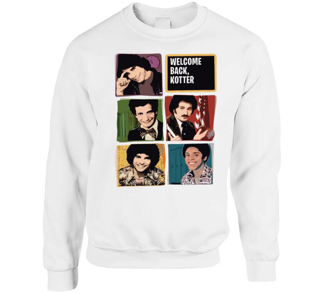 Welcome Back Kotter 70s TV Show Travolta Sweatshirt - Walmart.com