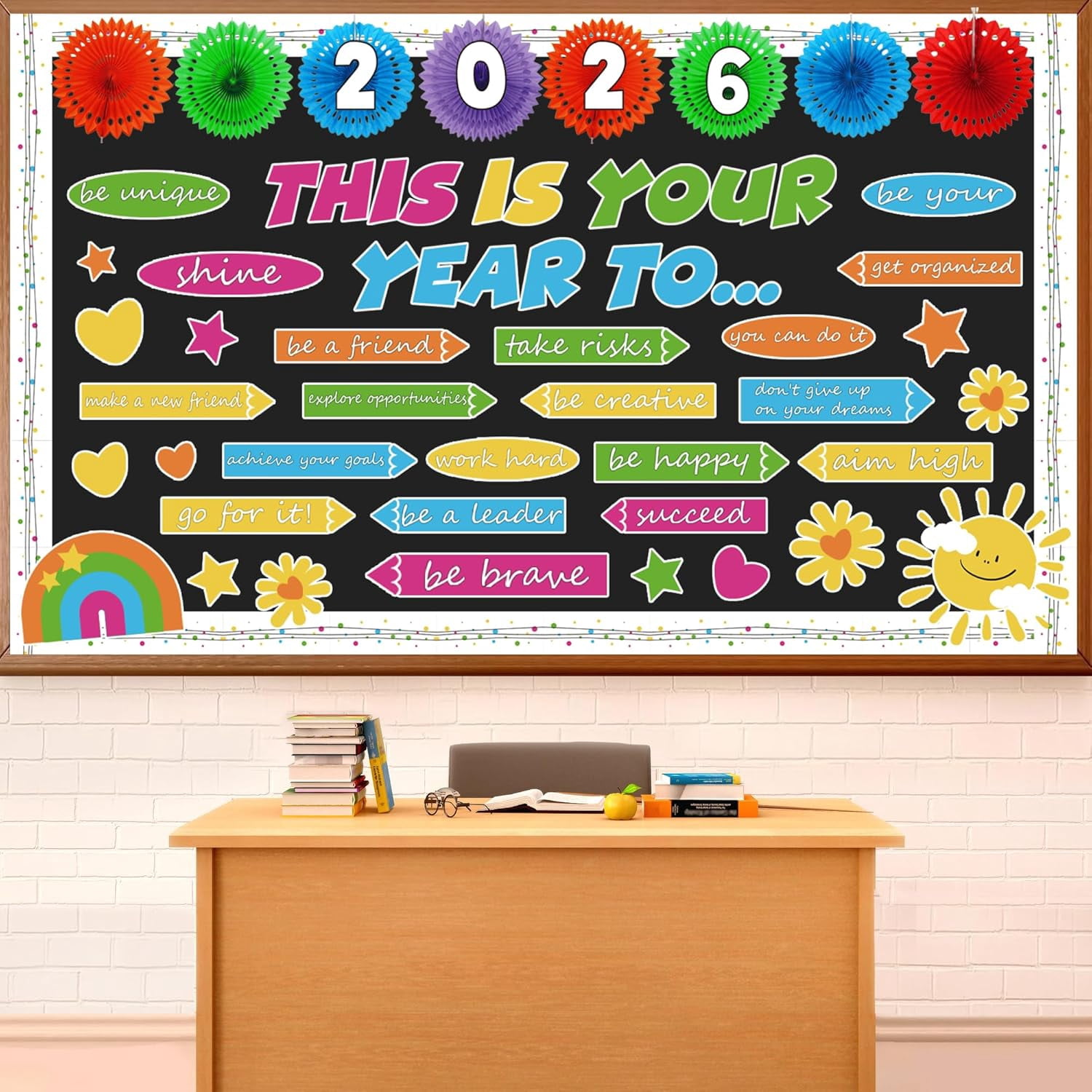 Welcome Back to School Bulletin Board Decorations This is Your Year ...