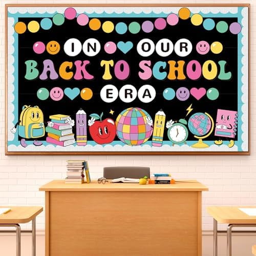 Welcome Back to School Bulletin Board Welcome Back Classroom Decoration ...