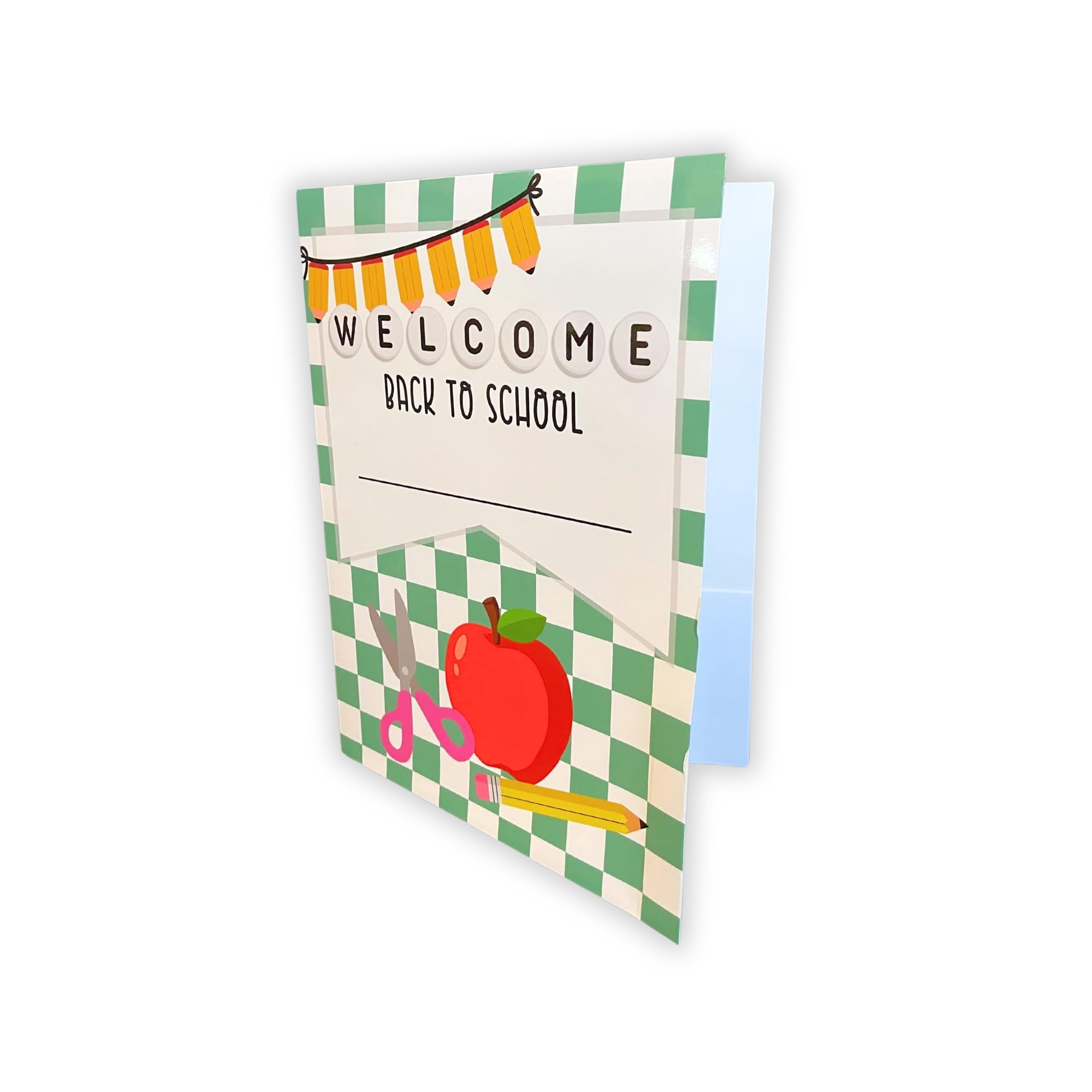Welcome Back to School Folders 25 pk 9x12 Full Size 2 Pocket First Day ...