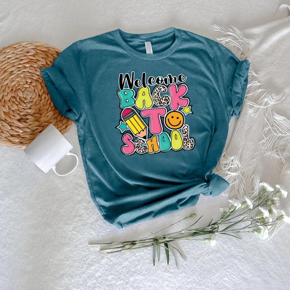 Welcome Back To School Shirt,Teacher Shirt,First Day Of School Shirt ...