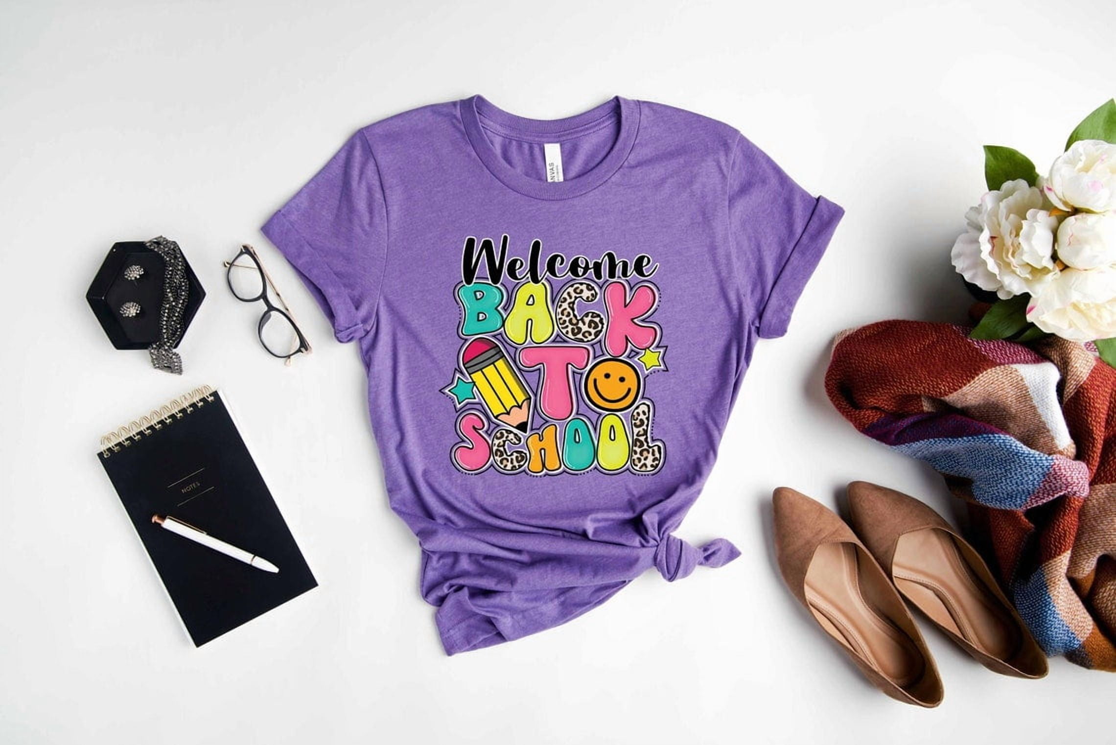 Welcome Back To School T-Shirt, Teachers, Kindergarten Teacher, Teacher ...