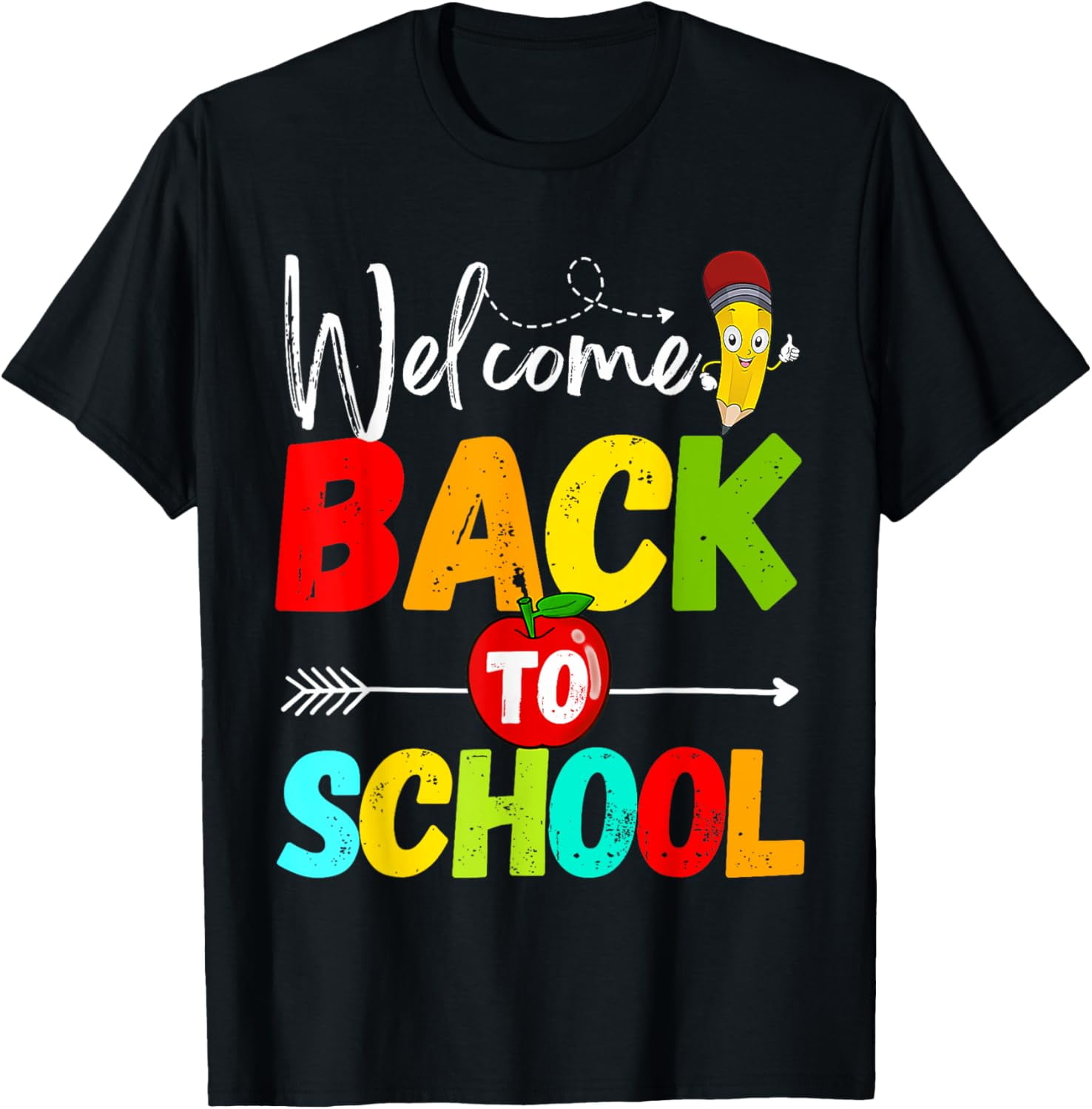 Welcome Back To School 2024 Teachers Students First Day T-Shirt ...