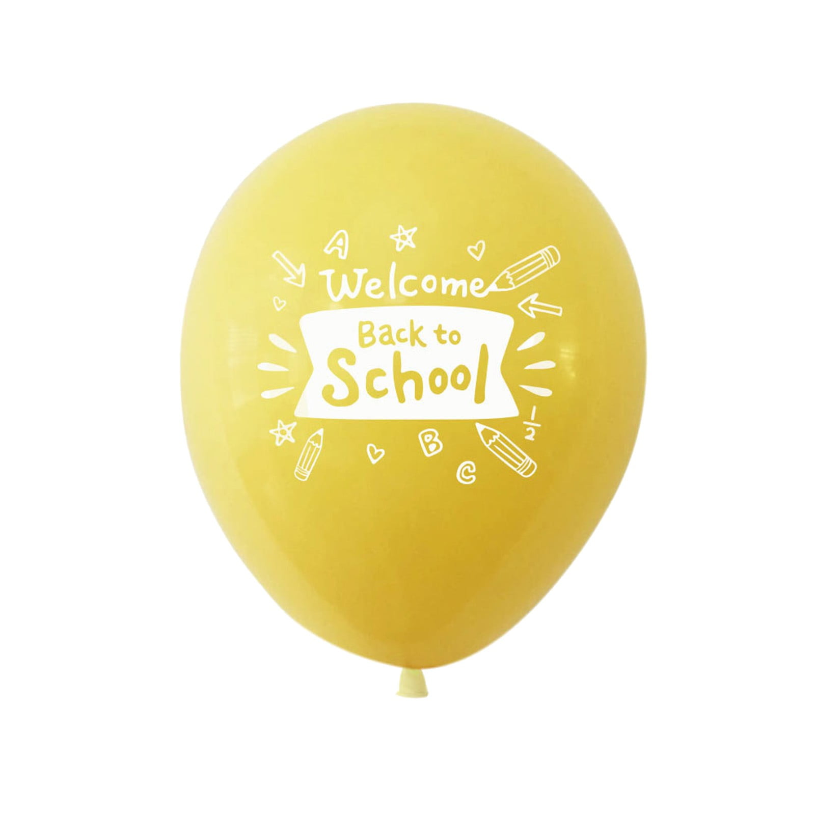 Welcome Back To School Balloons 10pcs Kids First Day Of School Balloons ...