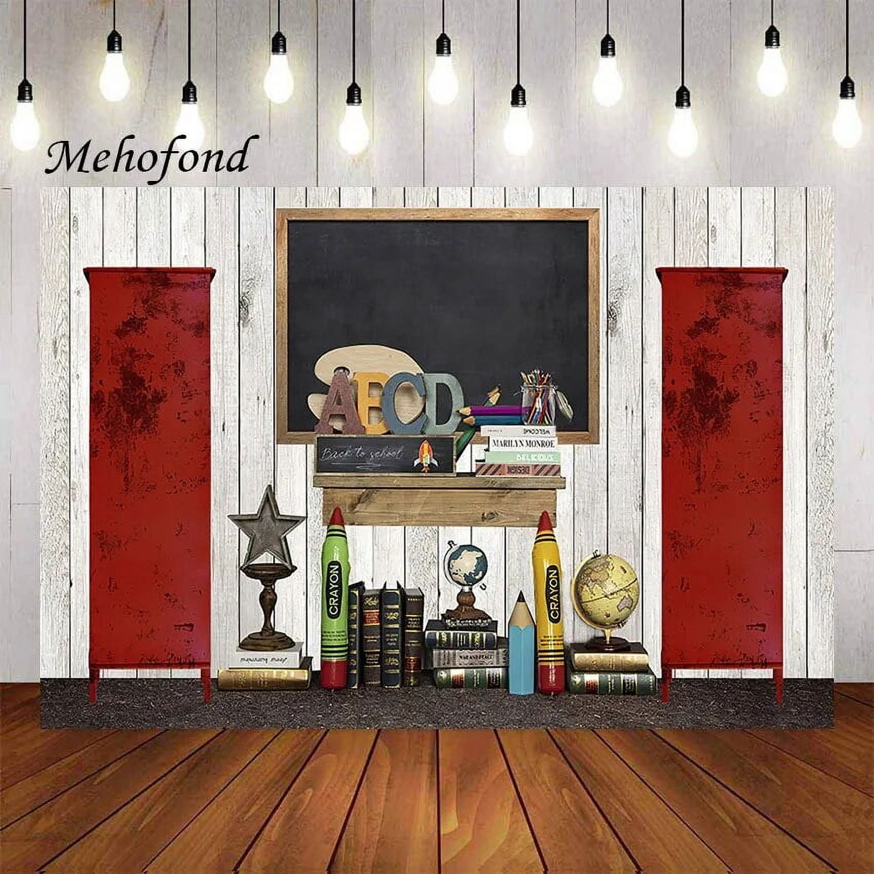 Welcome Back To School Classroom ABC Kids Birthday Party Portrait r ...