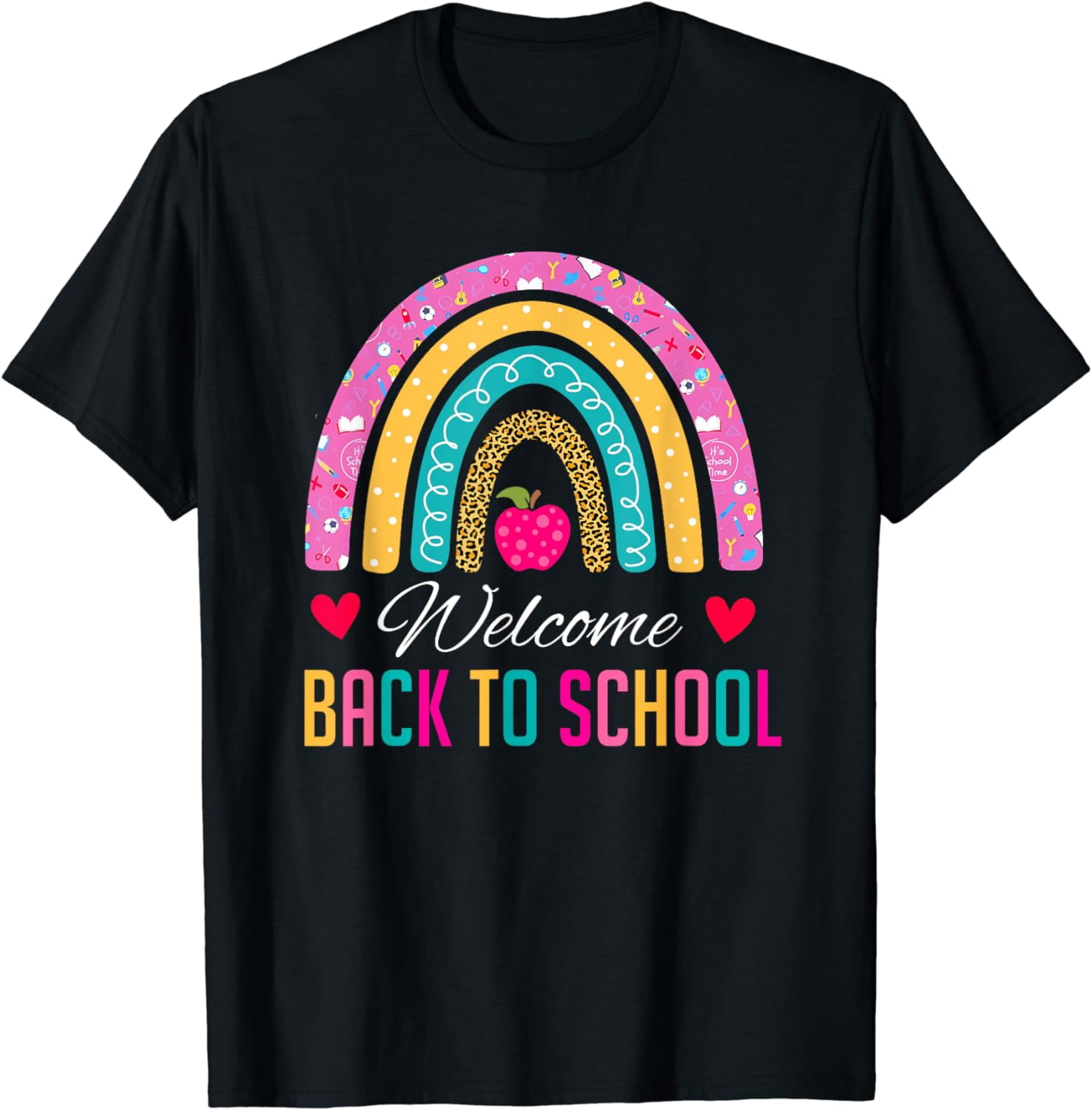 Welcome Back To School First Day Of School Teacher Student T-Shirt ...