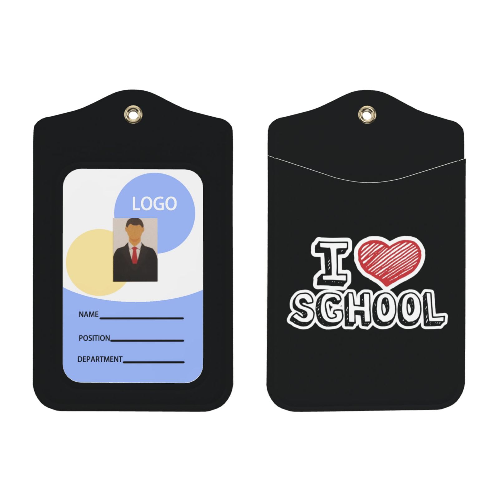 Welcome Back To School First Day Of School Teachers Students Id Card ...