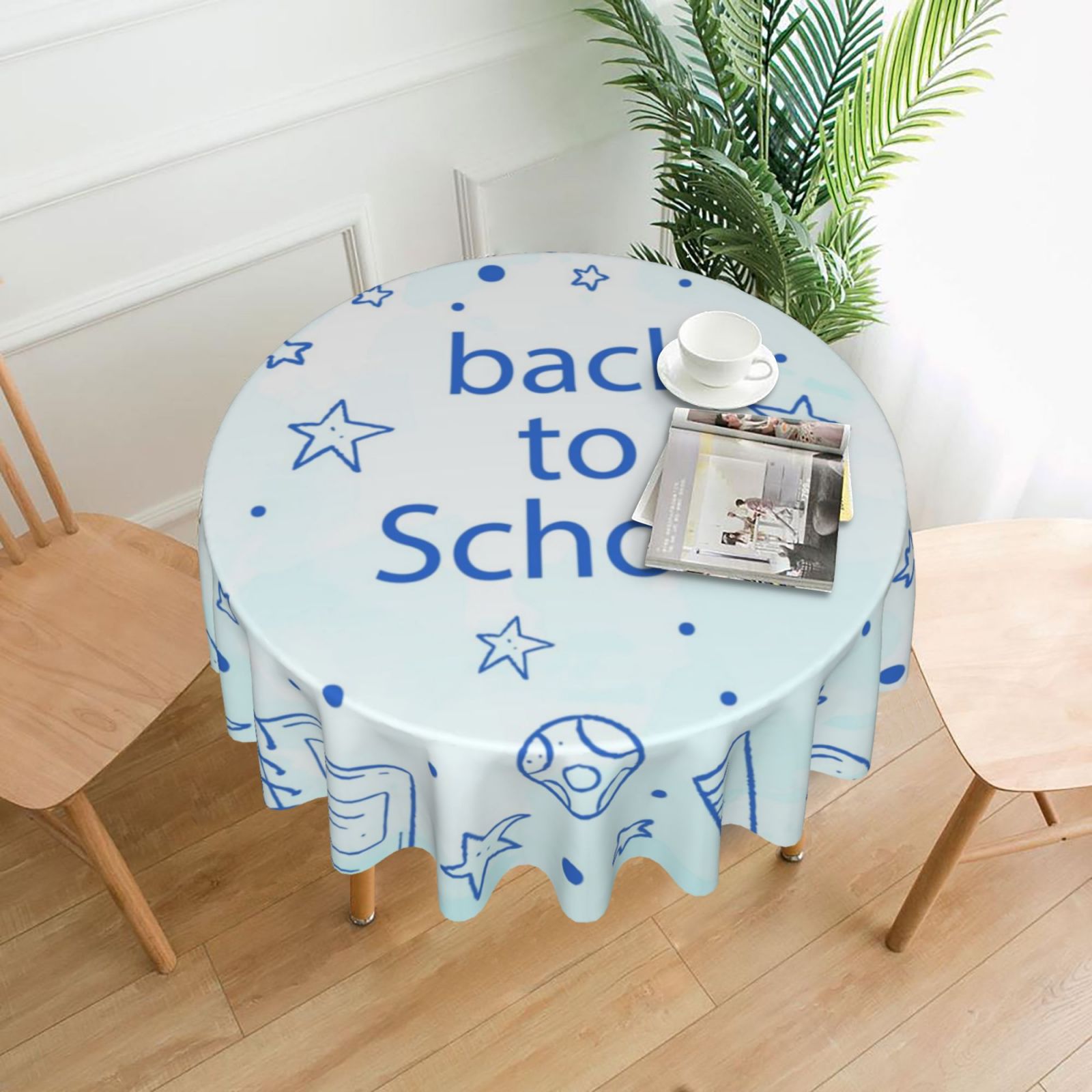 Welcome Back To School First Day of School Teachers Students Round ...