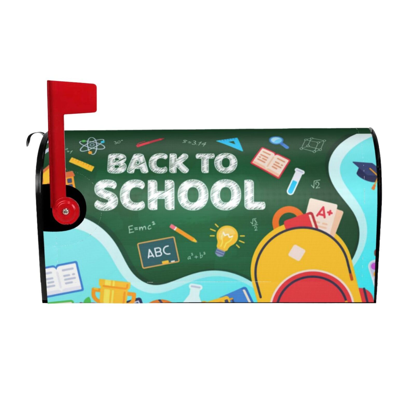 Welcome Back To School Magnetic Mailbox Cover Post Box For Outside ...