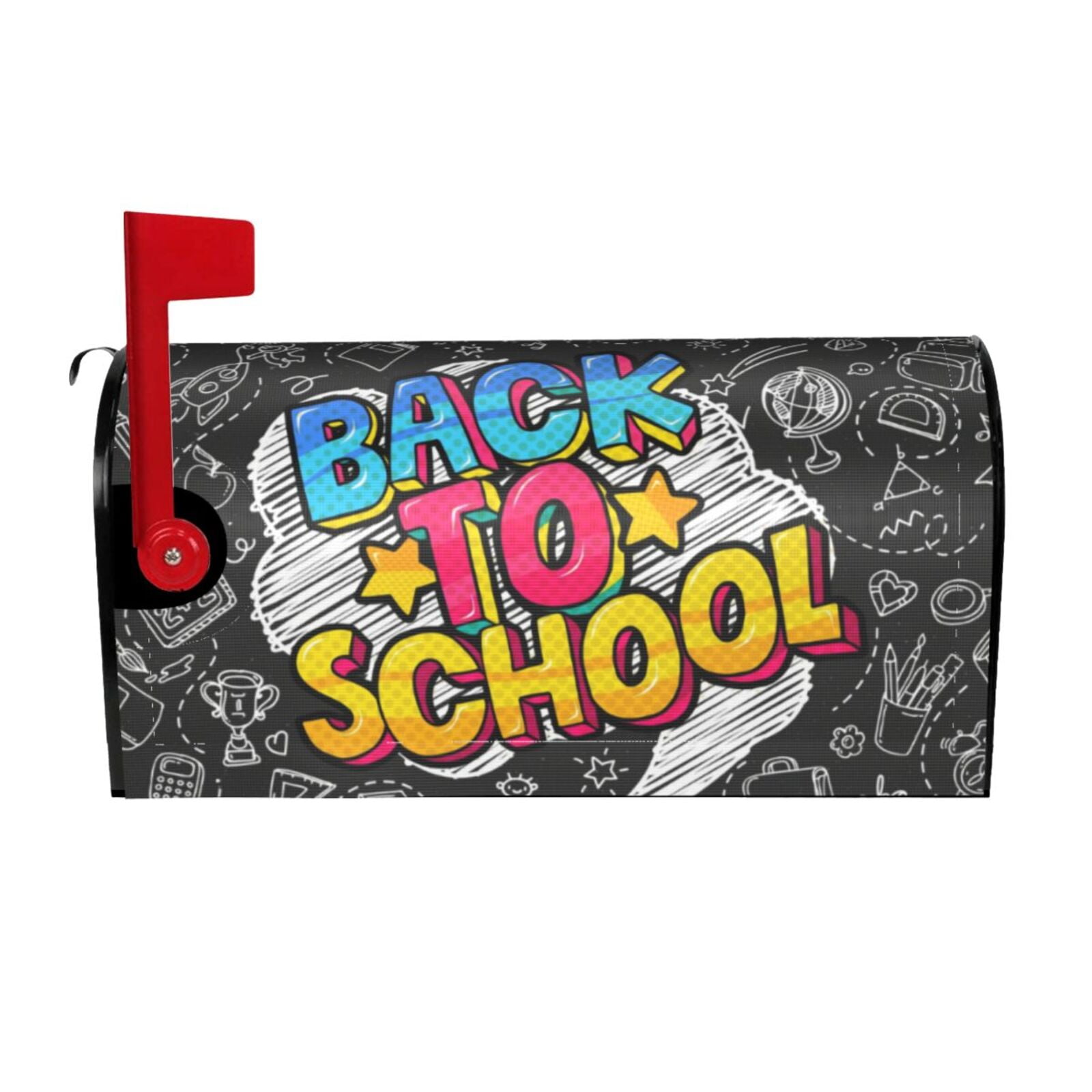 Welcome Back To School Mailbox Decoration Protective Covers Magnetic ...