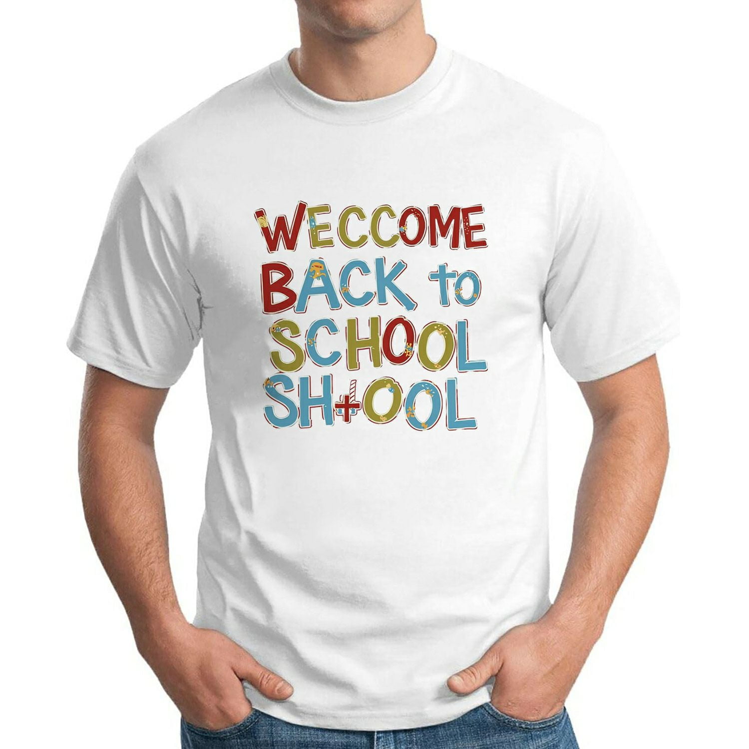 Welcome Back To School Nurse First Day Of School Leopard Short Sleeve ...