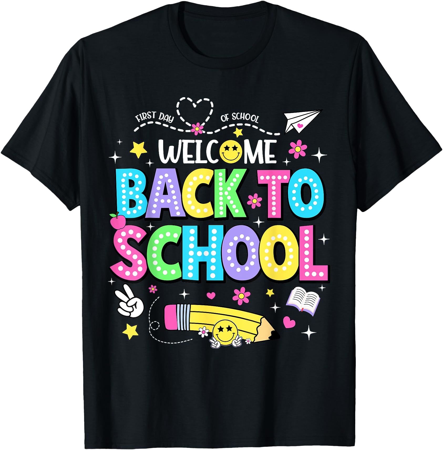Welcome Back To School Shirts First day of school Teacher T-Shirt ...